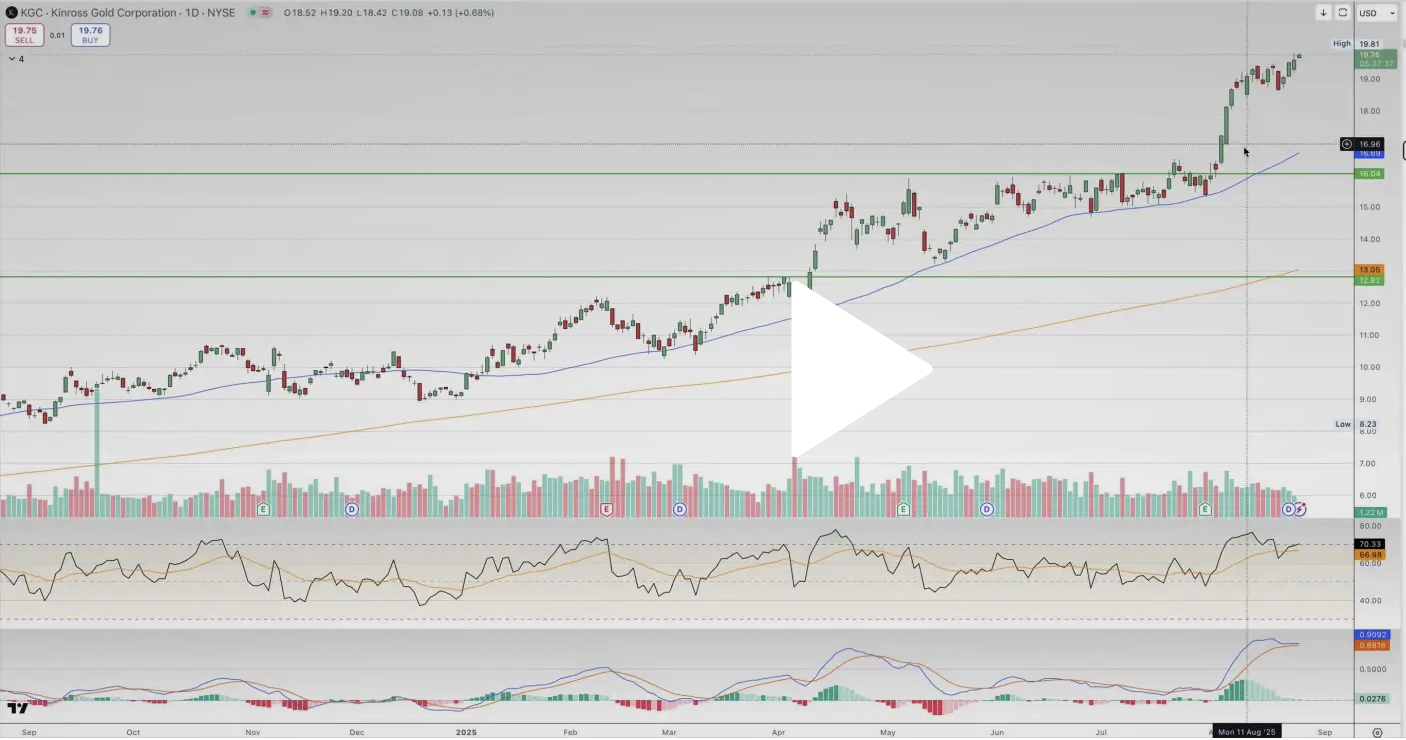 Video: TA On My Favored Gold Stocks - Notes From the Rabbit Hole
